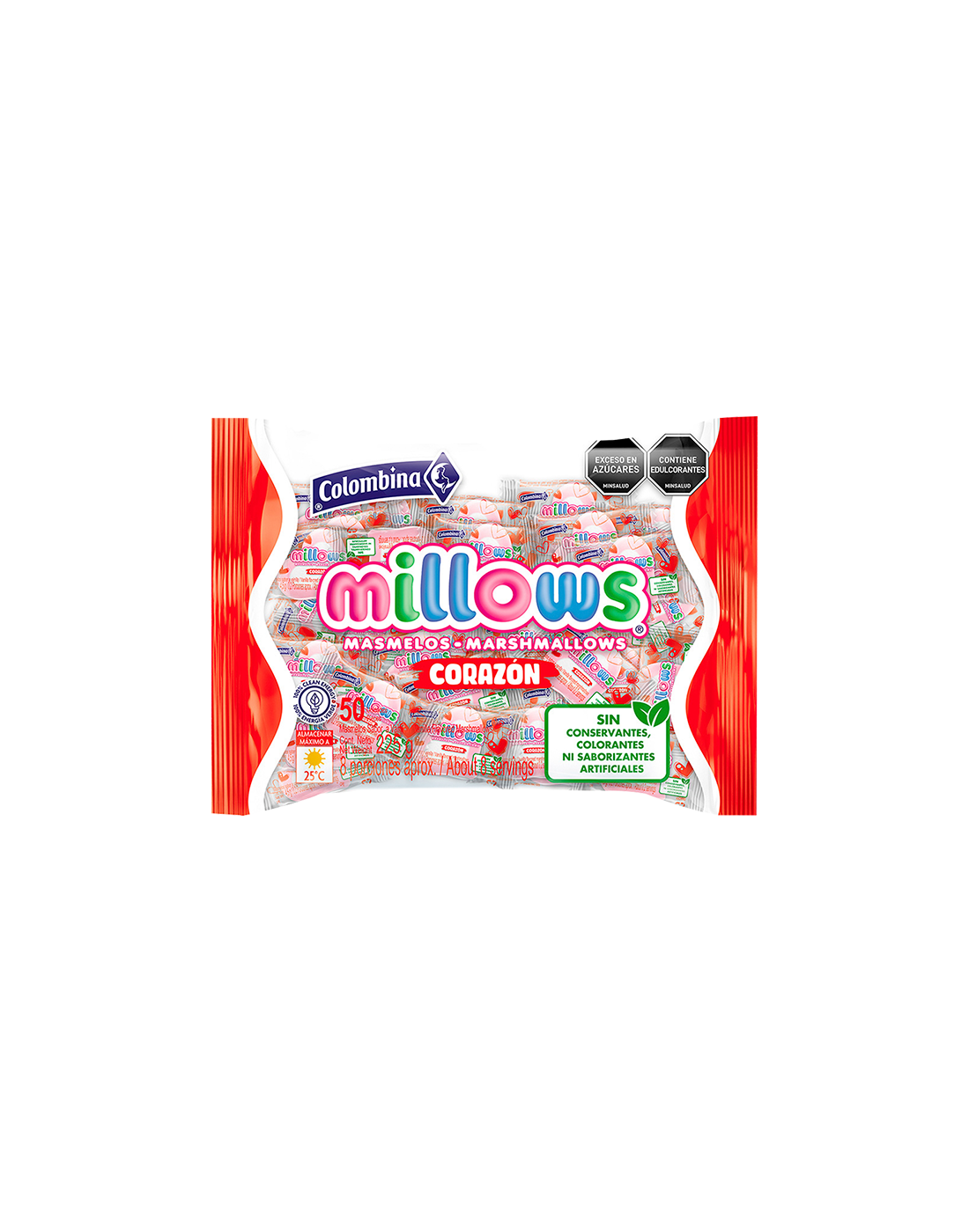 Millows Corazón x50