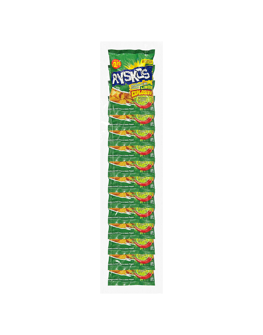 Ryskos Limón Explosivo (23g.) x12